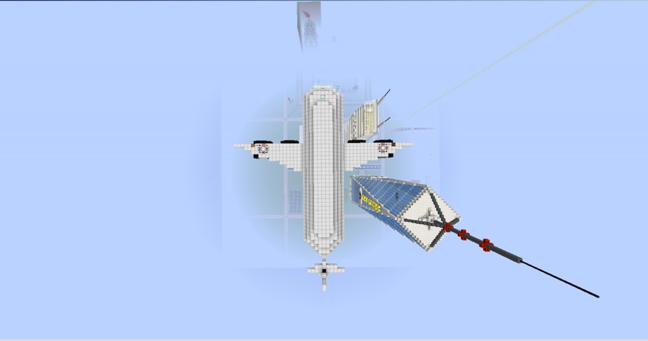 Air Digger 5 Airplane Minecraft Map