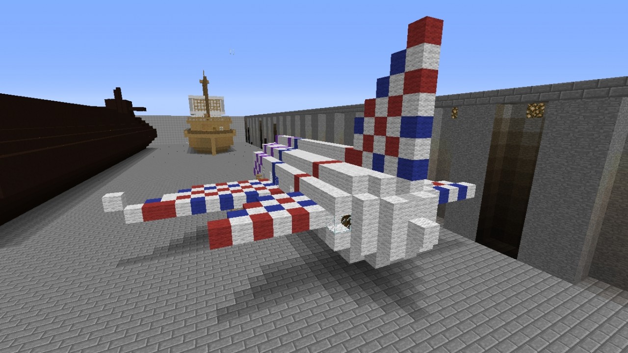 Custom Private Jet Minecraft Map