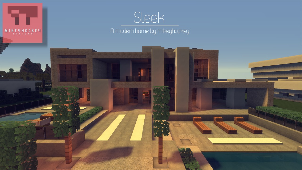 Sleek | Modern | AbsoluteCraft | Minecraft Map