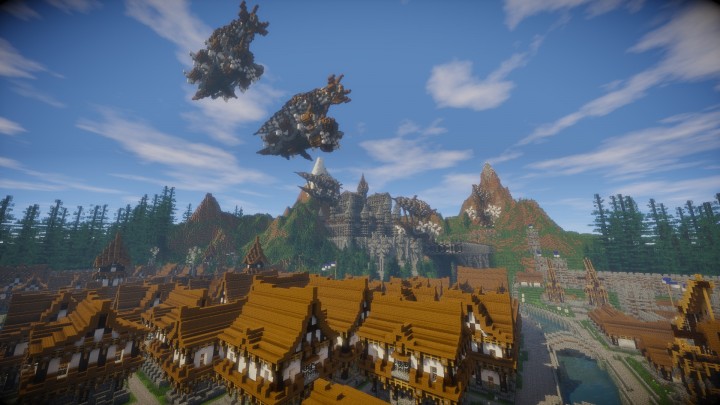 Medieval Build: "Paladin's Keep" Minecraft Map =+ Now Downloadable ...