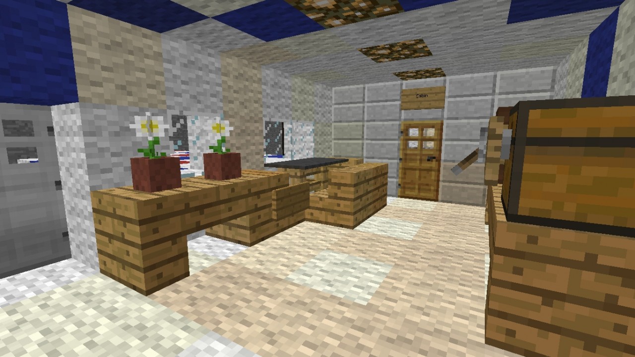 Custom Private Jet Minecraft Map