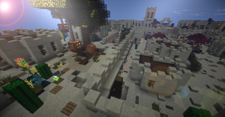 "Sandstone town" Minecraft Map