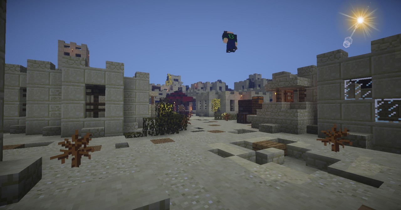 "Sandstone town" Minecraft Map