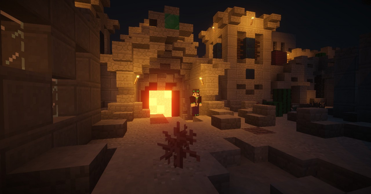 "Sandstone town" Minecraft Map