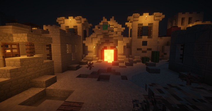"Sandstone town" Minecraft Map