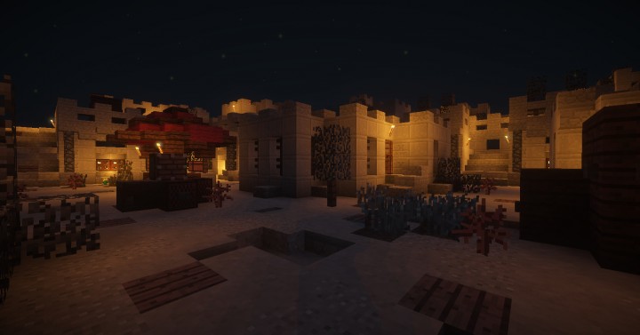 "Sandstone town" Minecraft Map