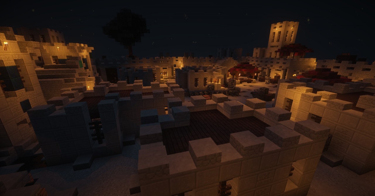 "Sandstone town" Minecraft Map