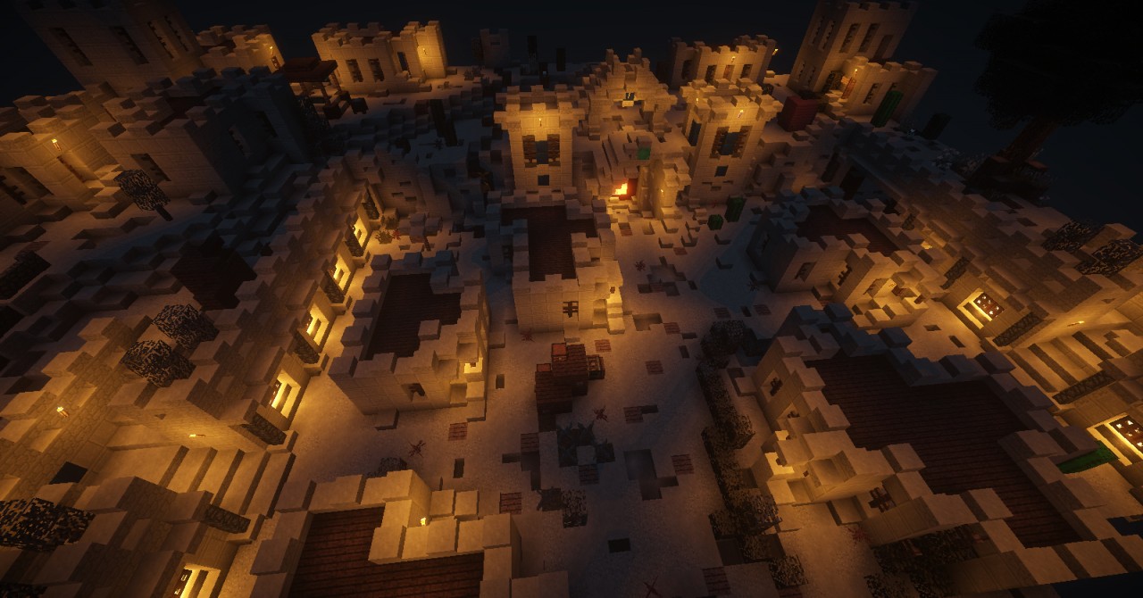 "Sandstone town" Minecraft Map