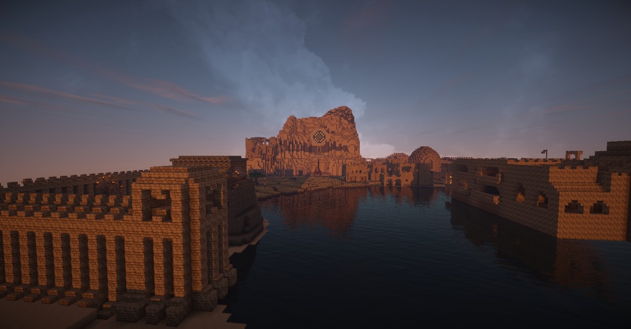 Forgotten Realms (RP Server) Desert Map Minecraft Map