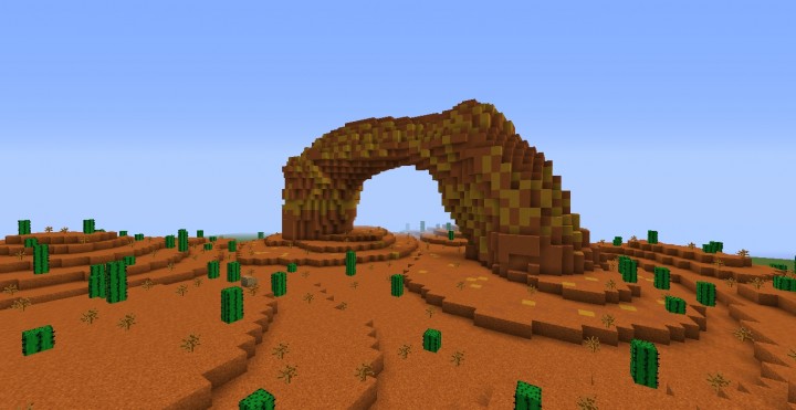Desert Arch Minecraft Map