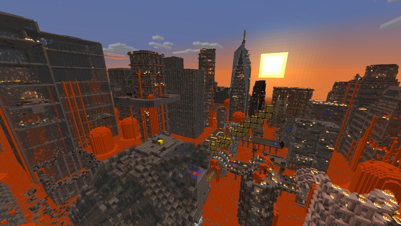 Sonic 06 Crisis City Race In Minecraft Minecraft Map