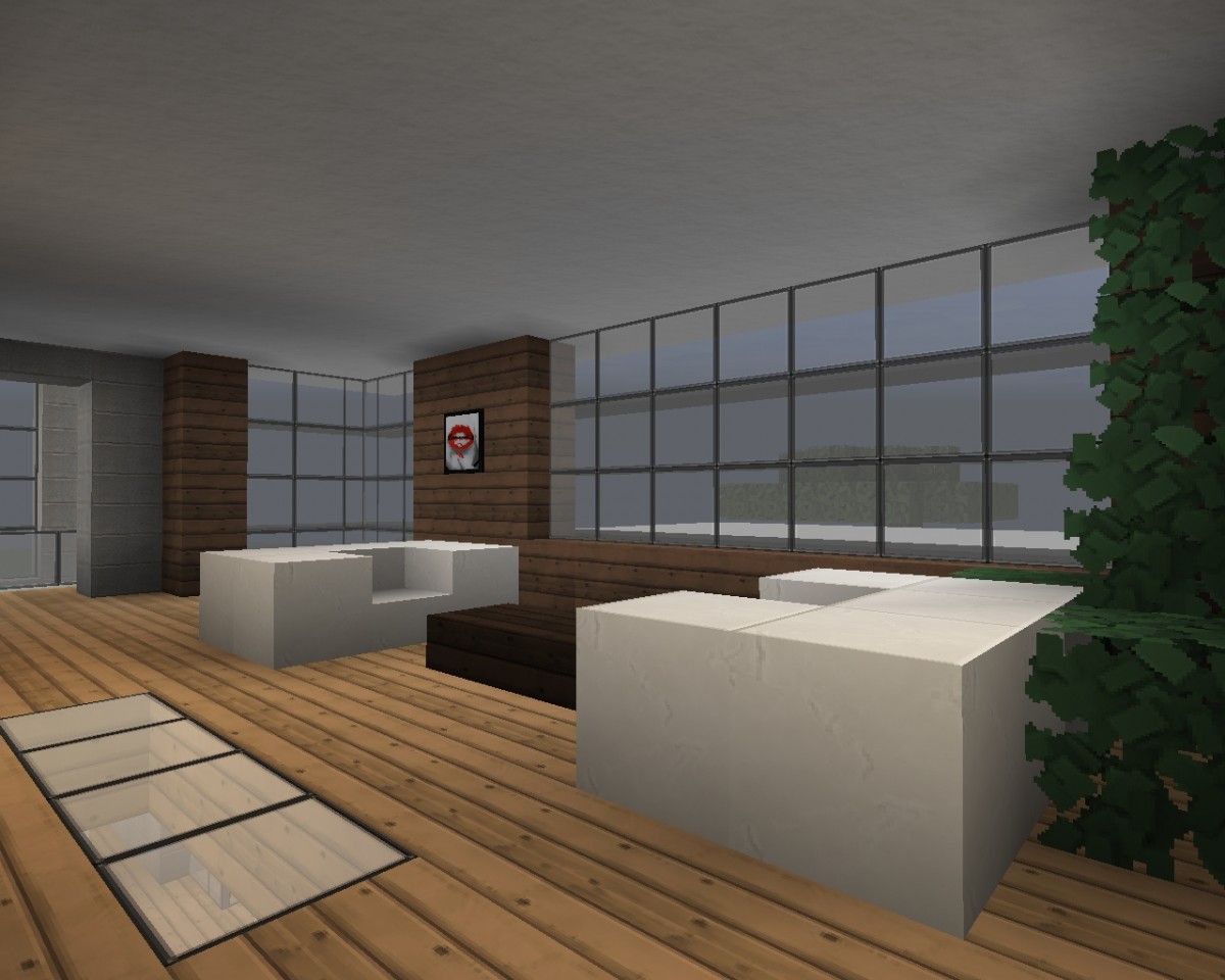 Modern House | A Derpinotar Build Minecraft Map