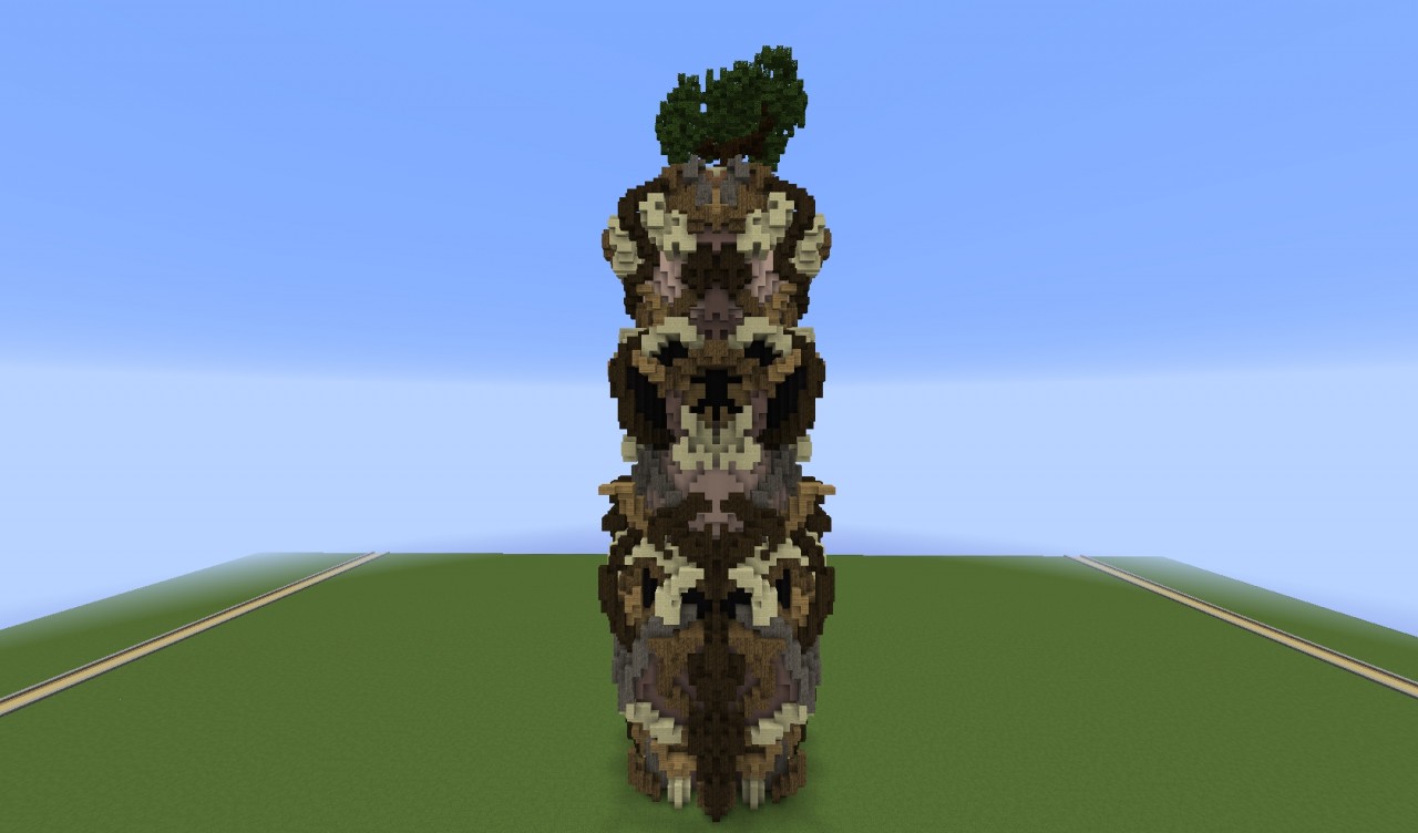 Organic structure plot Qubion Minecraft Map