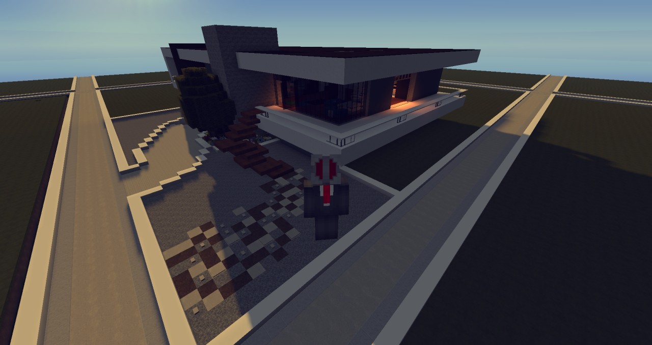 Blue - Modern House 2 Minecraft Map