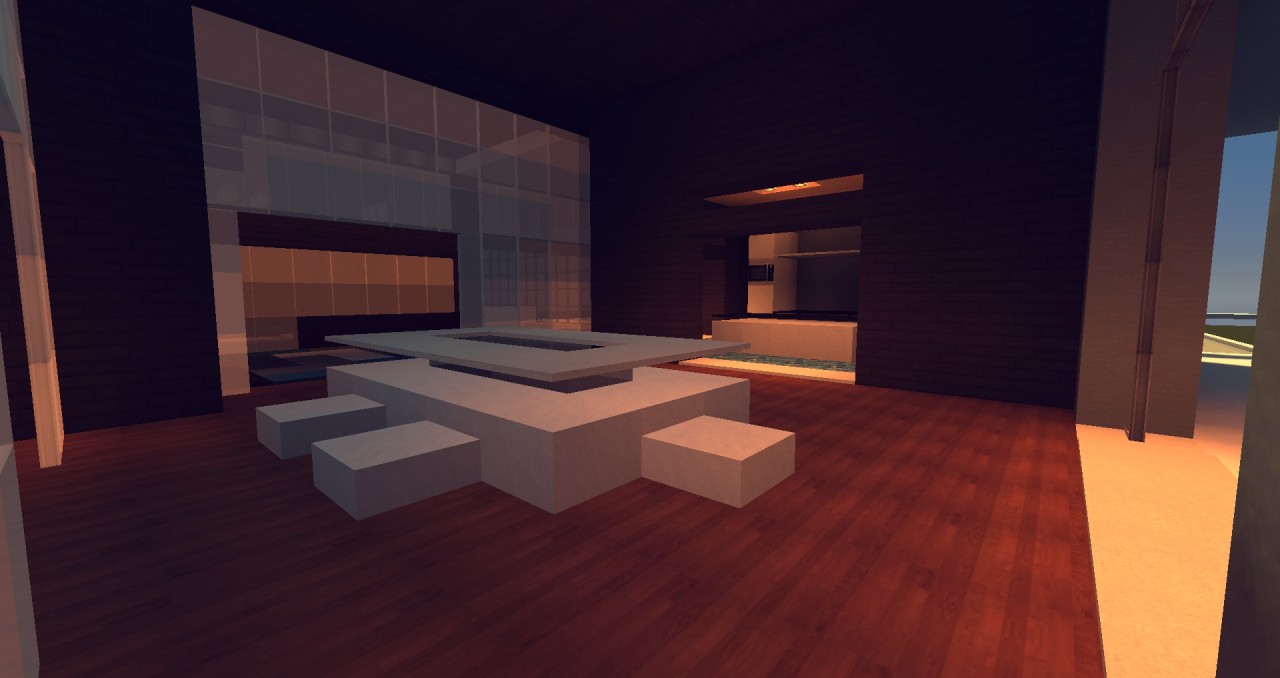 Blue - Modern House 2 Minecraft Map