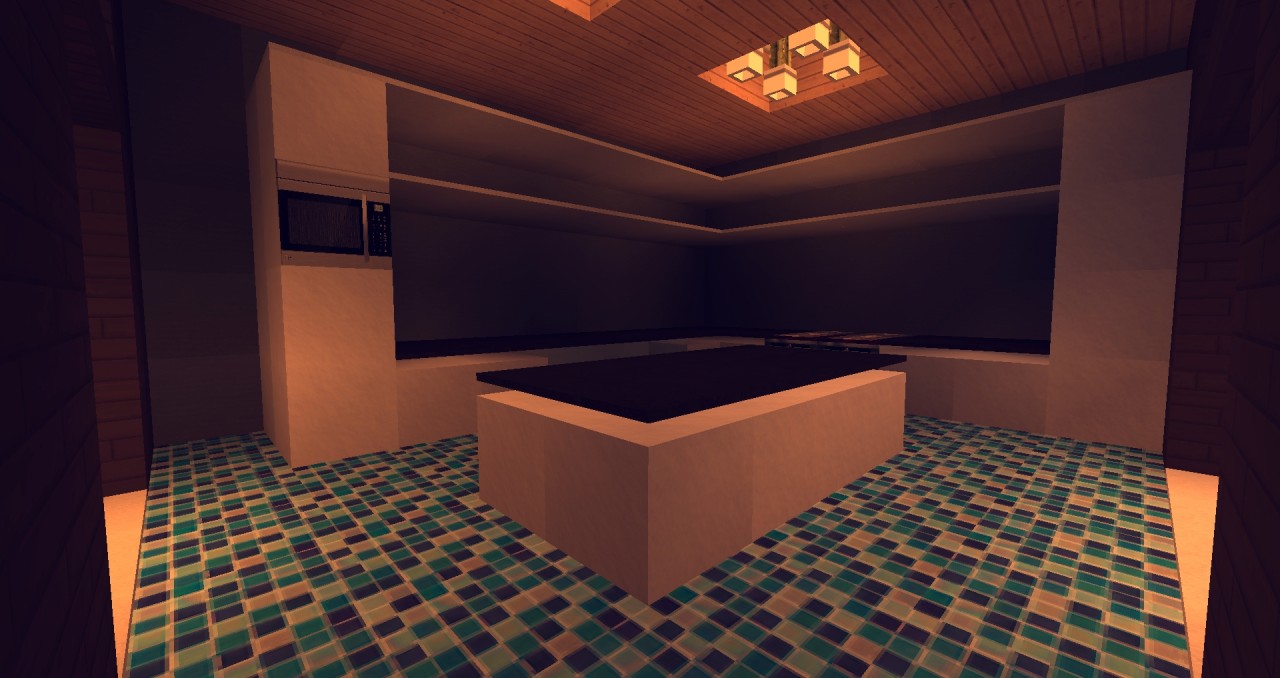 Blue - Modern House 2 Minecraft Map