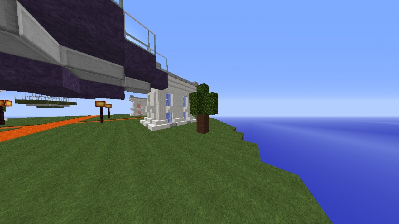 Micro battles map - Futristic Minecraft Map