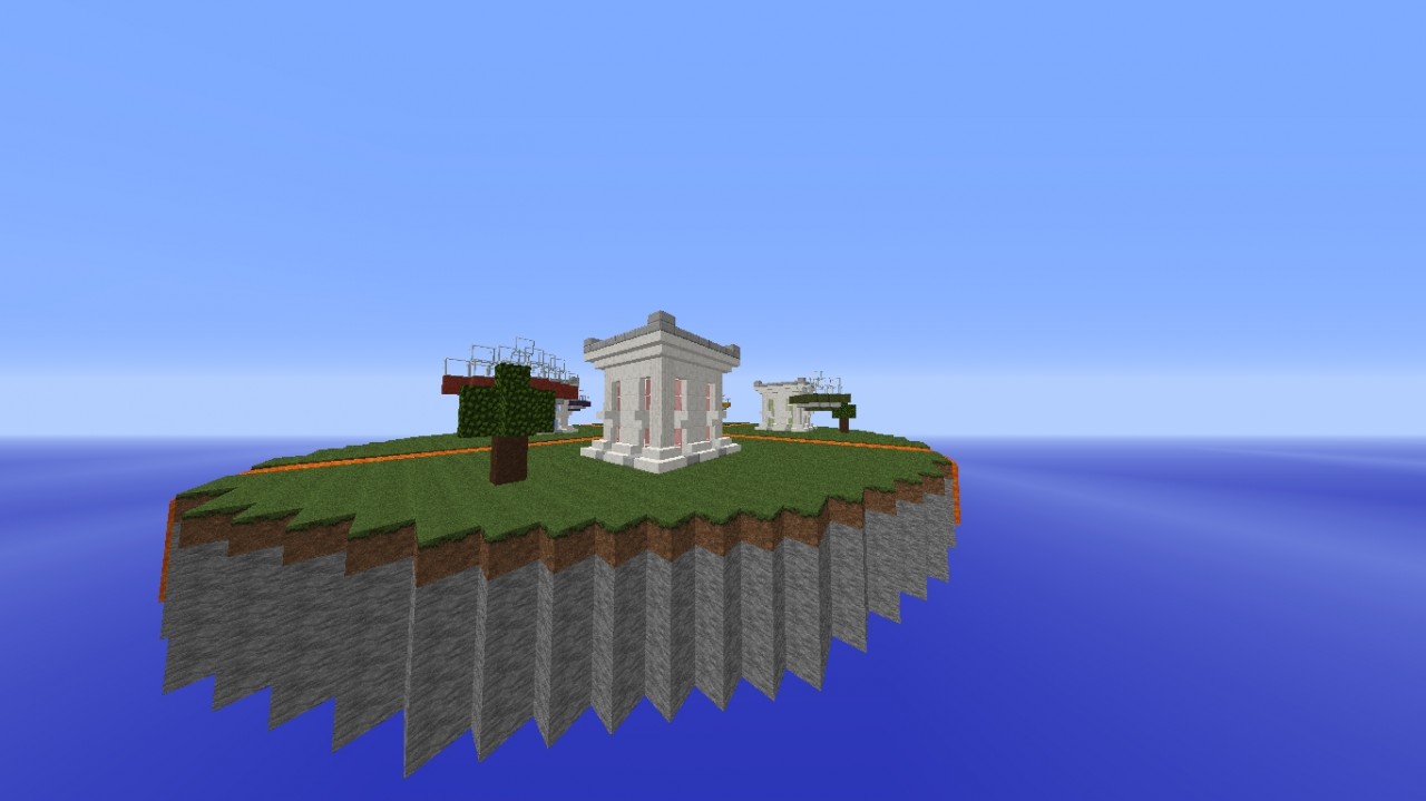 Micro battles map - Futristic Minecraft Map