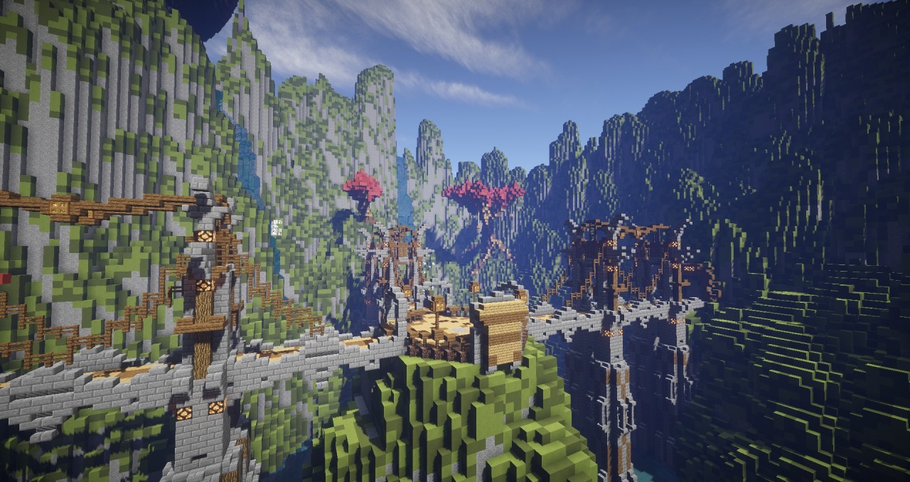 Granite MC spawn Minecraft Map