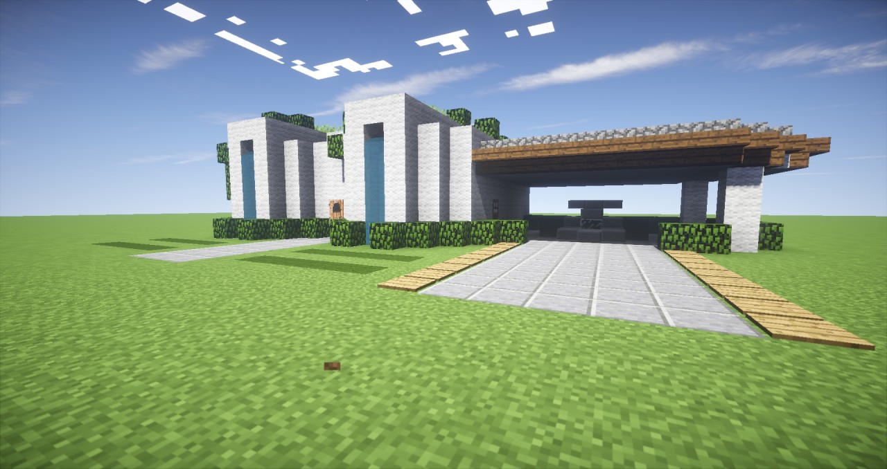 Small Modern House Design - Minecraft Build Minecraft Map