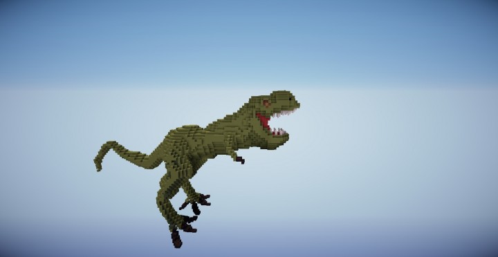 T-Rex Organic Minecraft Map
