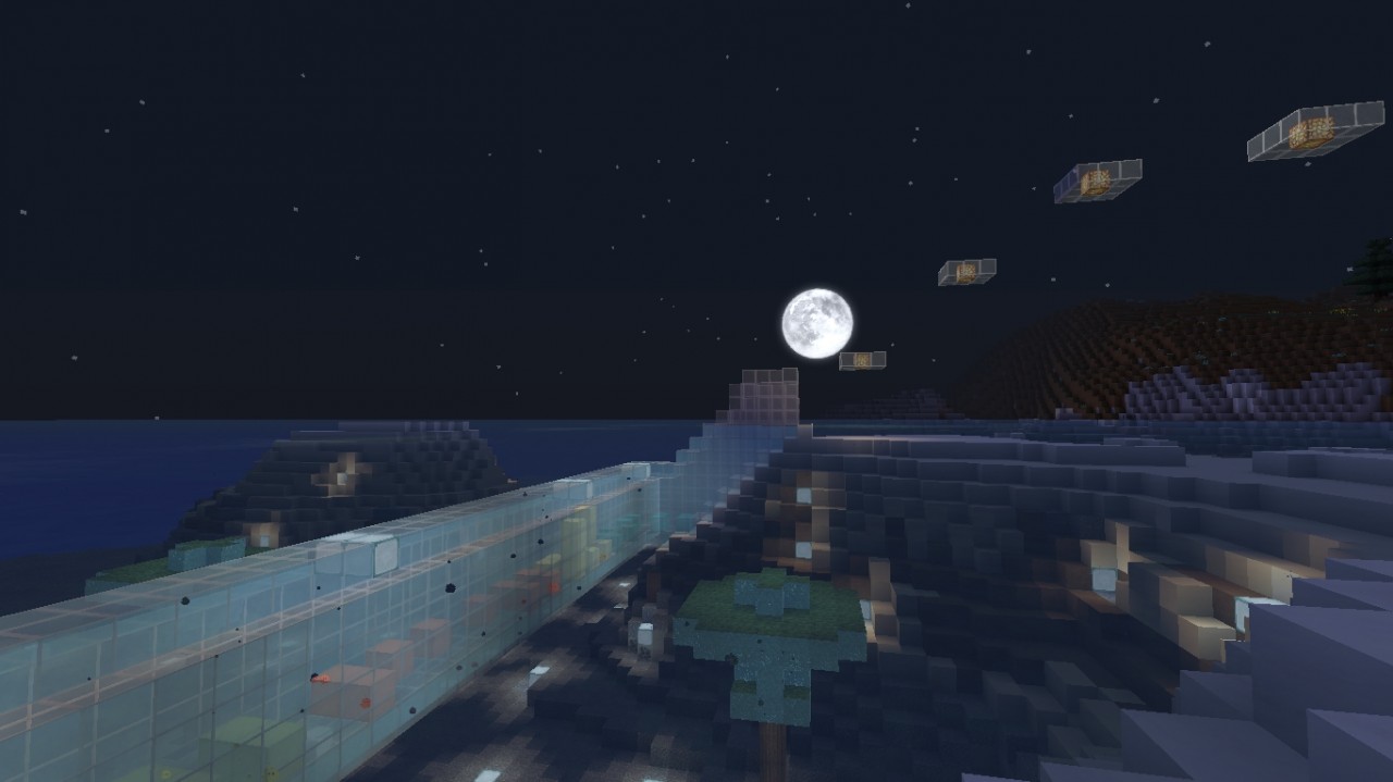 Glass Parkour Minecraft Map