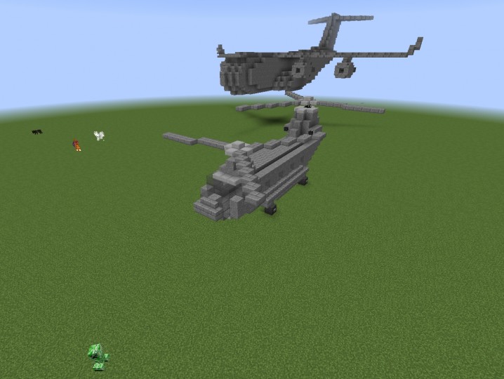 CH-47 Chinook Minecraft Map