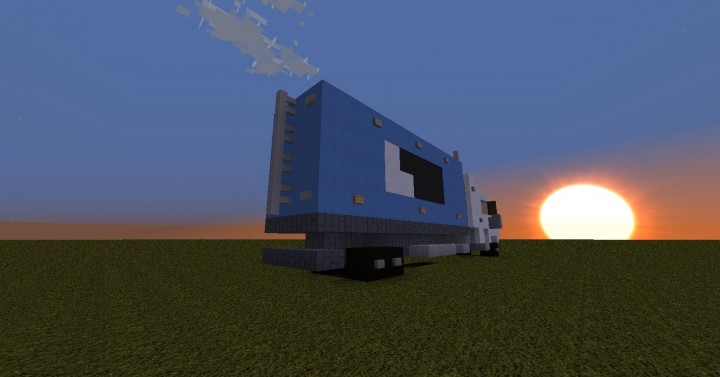 Transport Truck | Realistic Truck Minecraft Map