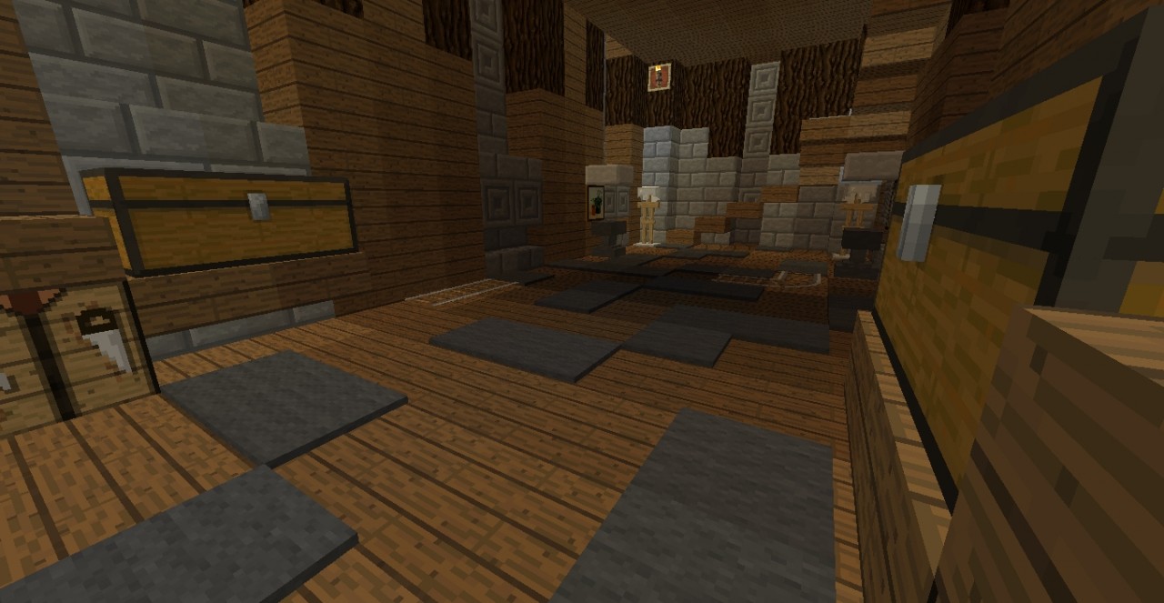 Fantasy House with Interior Minecraft Map