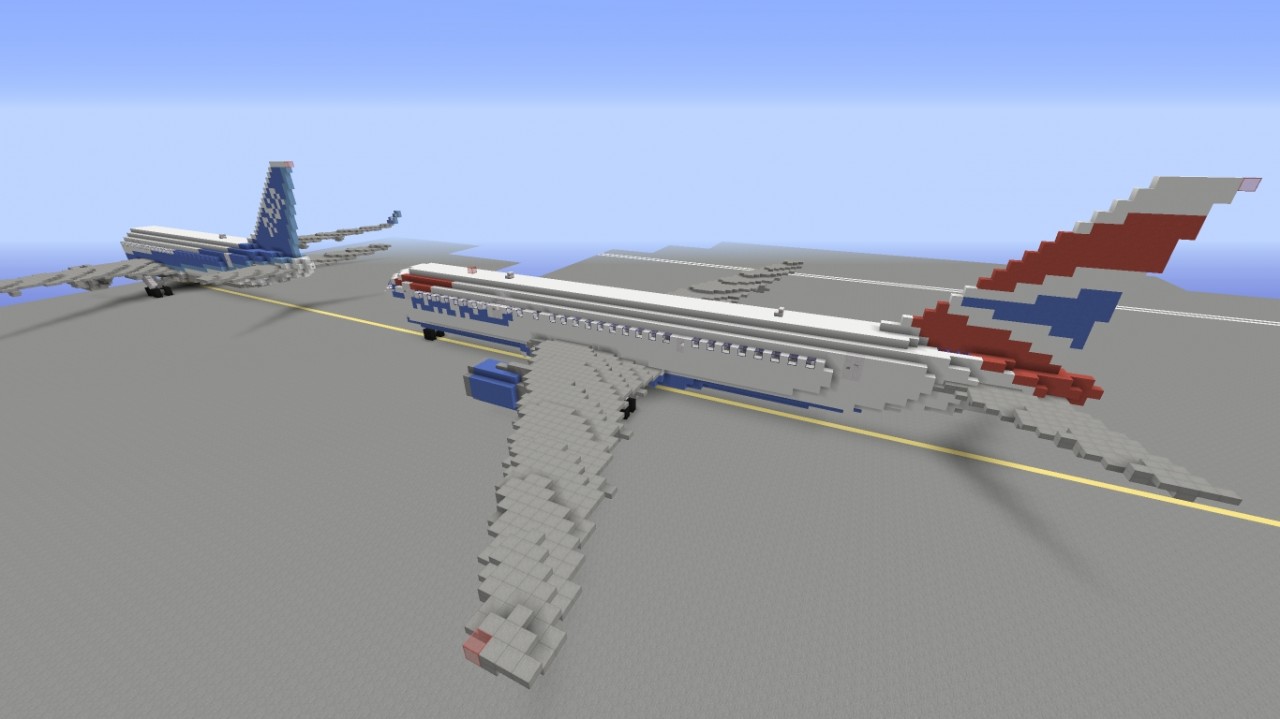 Boeing 767-300 – Airline Liveries Minecraft Map