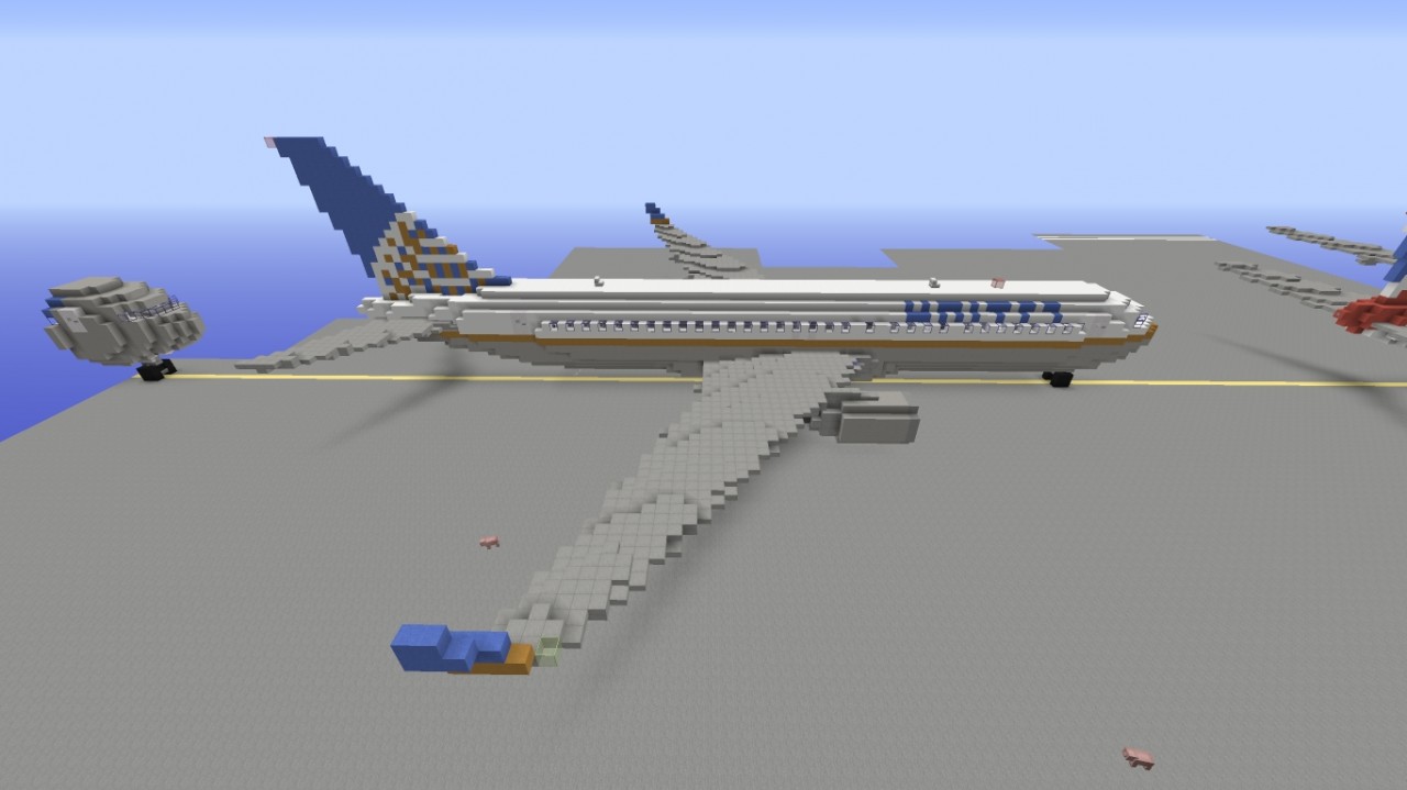 Boeing 767-300 – Airline Liveries Minecraft Map