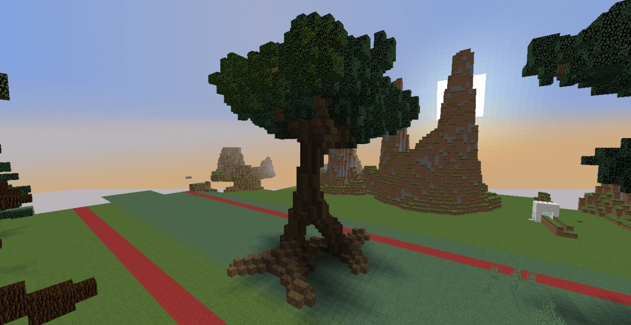 Custom Tree Collection Minecraft Map