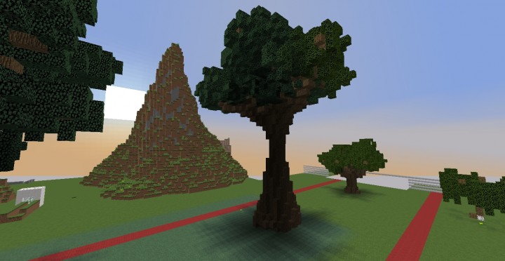 Custom Tree Collection Minecraft Map
