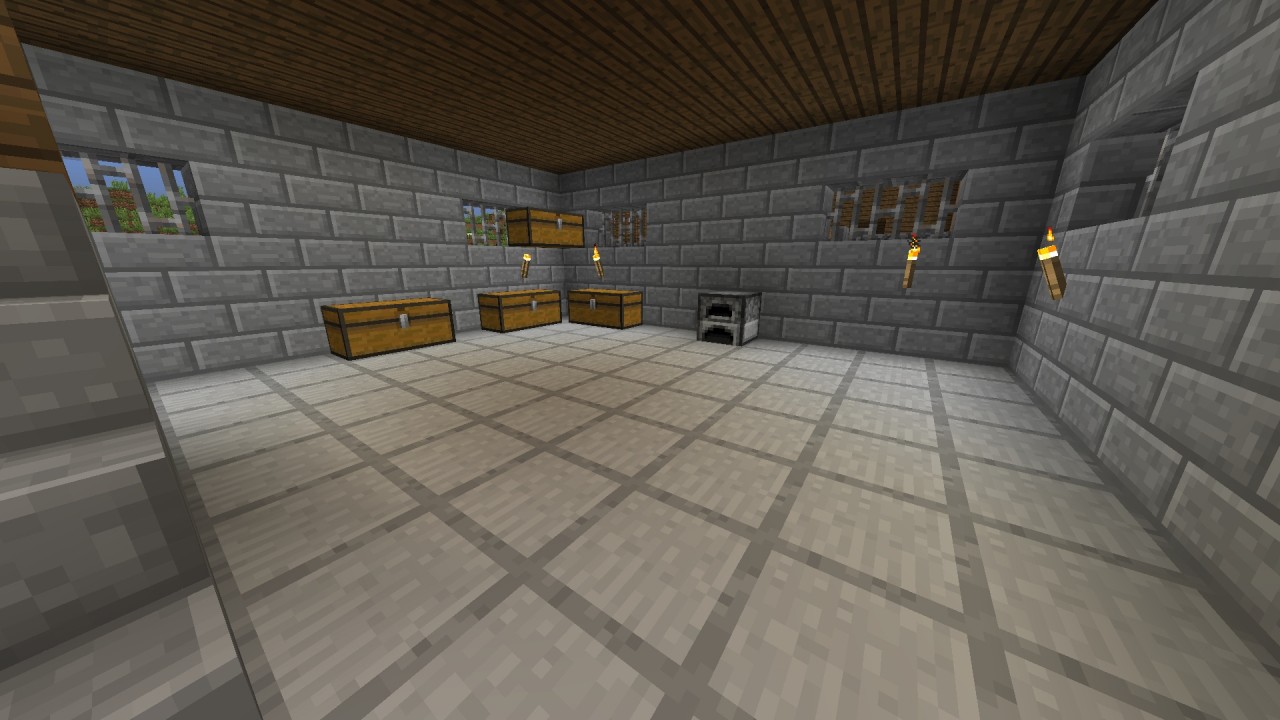 Medieval fancy wooden house Minecraft Map