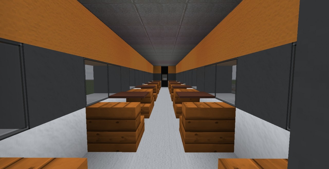 Minecraft TGV Sud-Est Train Minecraft Map