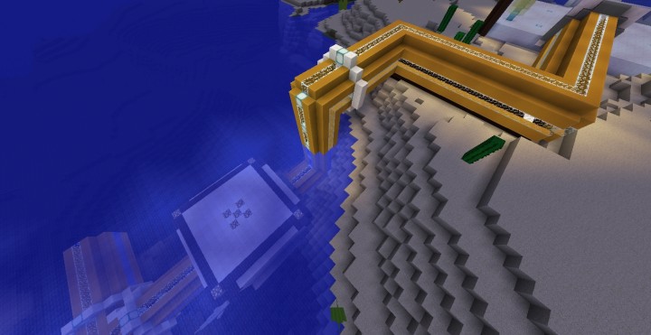 Submarine Base-----Base Submarina Minecraft Map