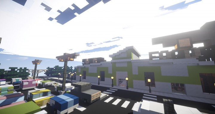 Super Foods Grocery Store Minecraft Map