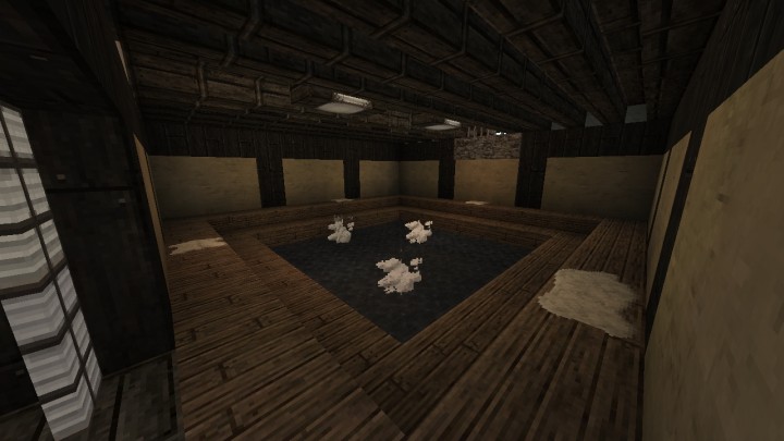 Japanese Bath House Minecraft Project