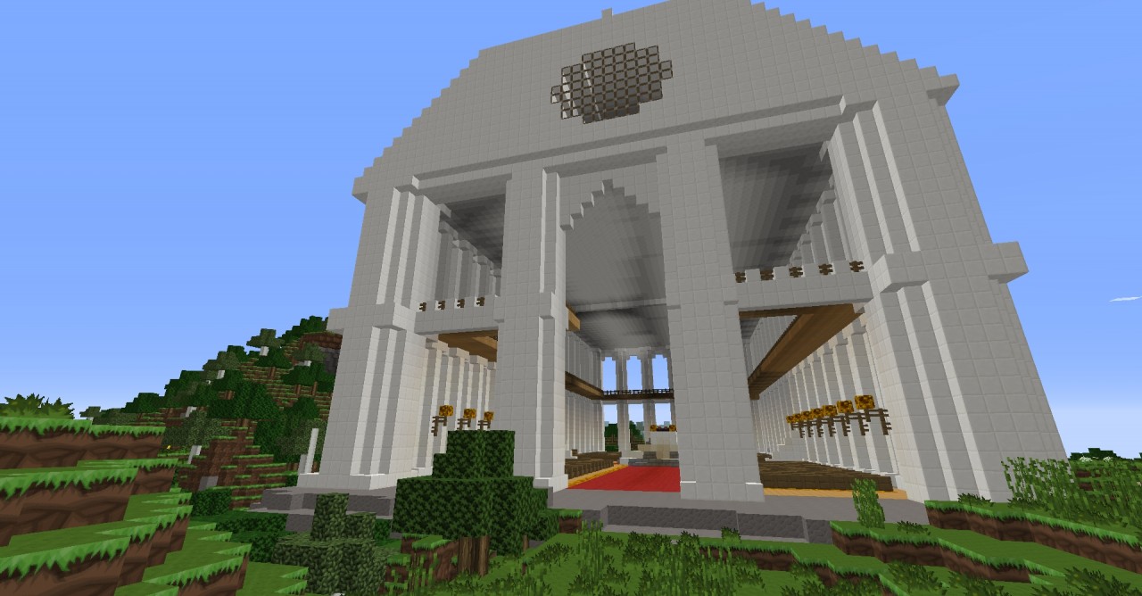 Greek Style Cathedral (+Download) Minecraft Map