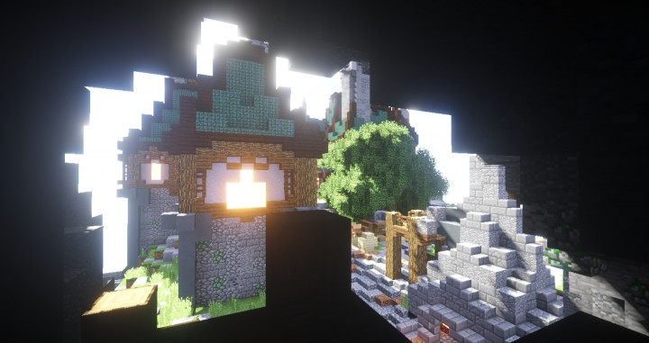 Coalton off the Cliff Minecraft Map