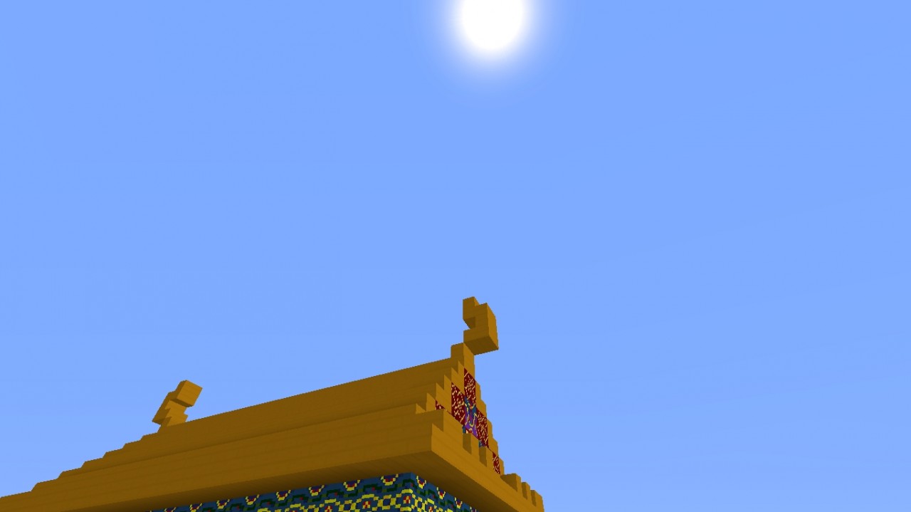 Chinese-Inspired Building Schematic Minecraft Map