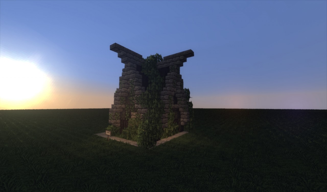 Small Fantasy Medieval House Minecraft Map