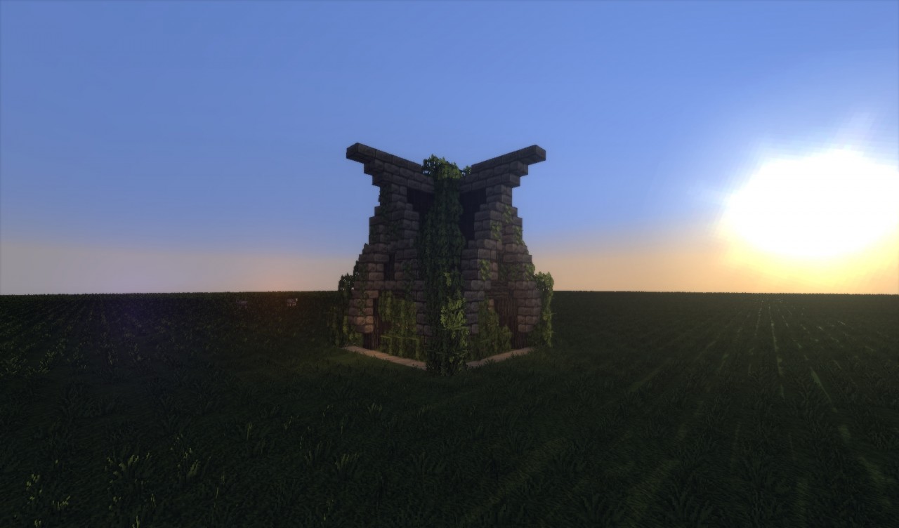 Small Fantasy Medieval House Minecraft Map