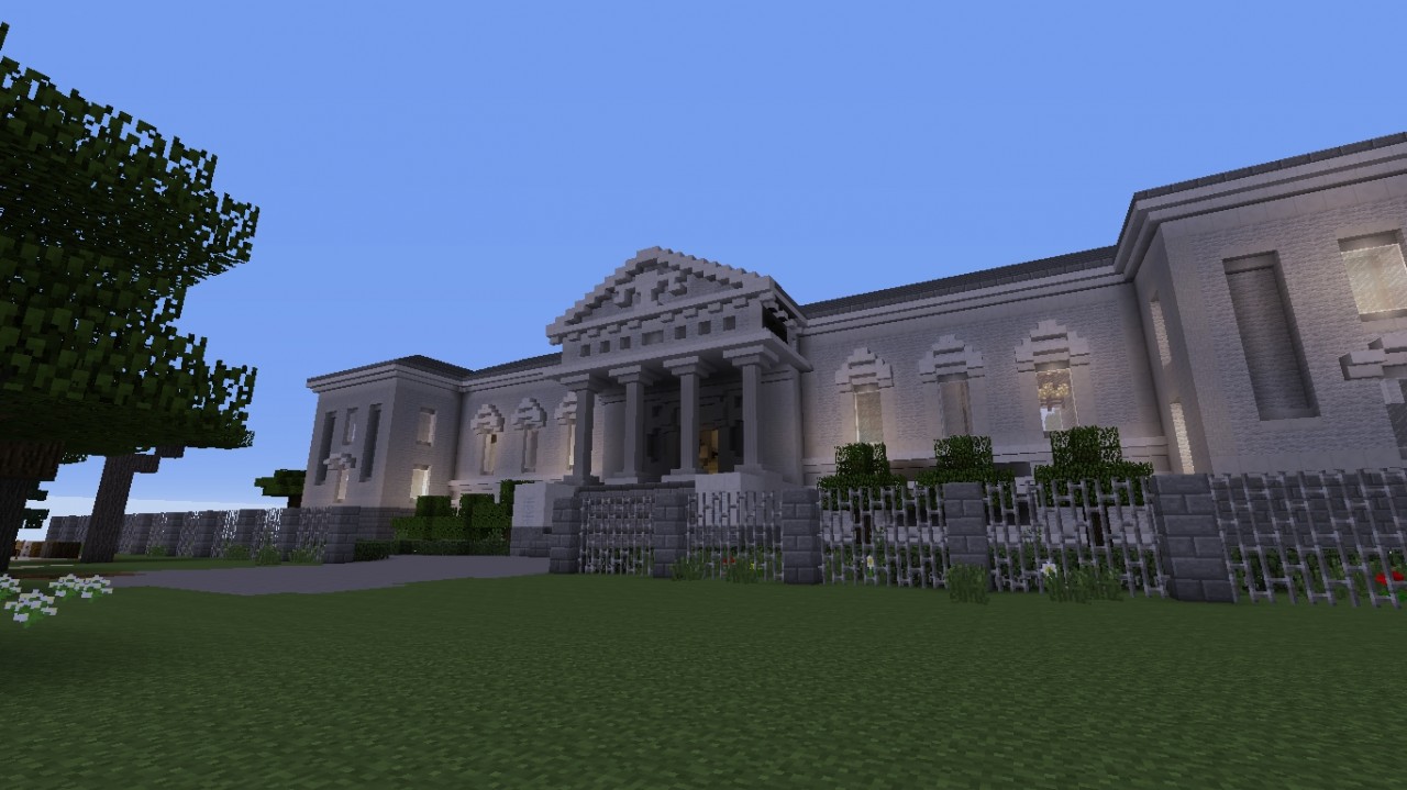 Classicist court building Minecraft Project