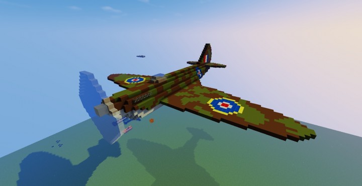 Supermarine Spitfire Minecraft Map