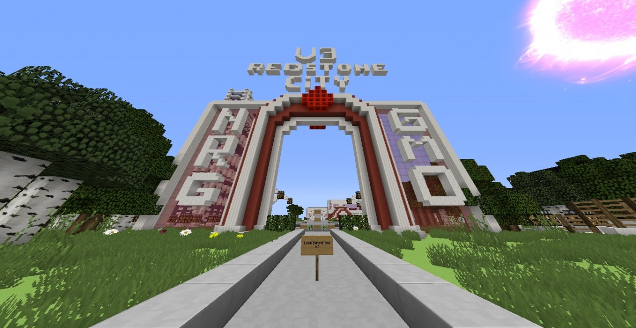 Redstone City V3/Medievel City V2 Minecraft Map