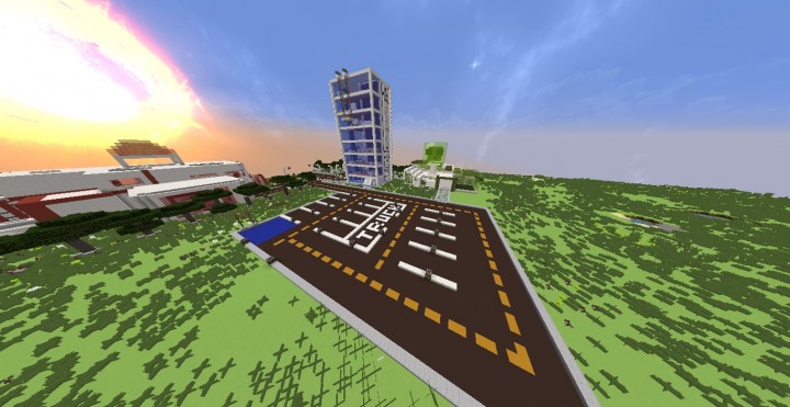 Redstone City V3/Medievel City V2 Minecraft Map