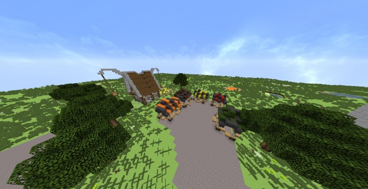 Redstone City V3/Medievel City V2 Minecraft Map