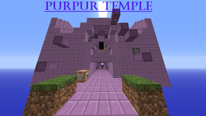PurPur Temple [15w33b] Minecraft Map