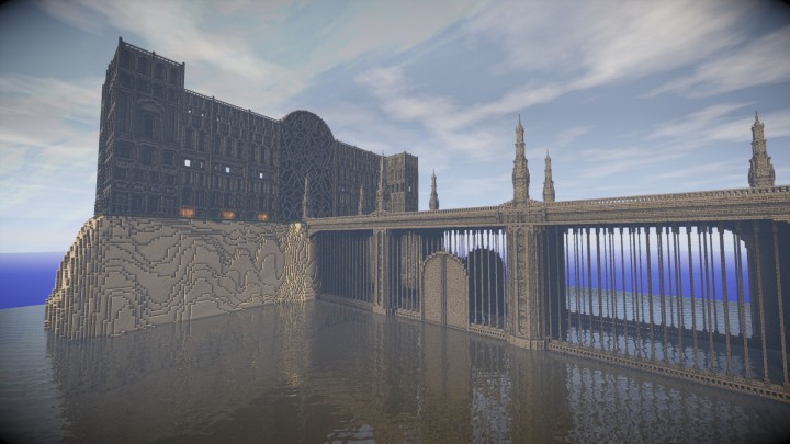 The Gate and Bridge Minecraft Map